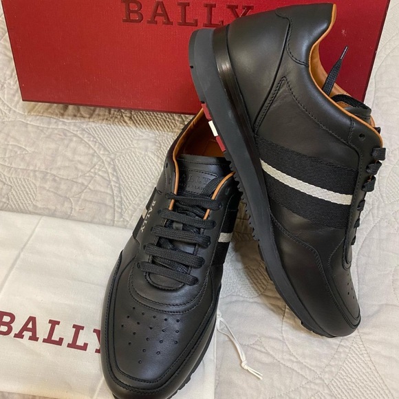 Bally | Shoes | Nwt Bally Ascona Aston Leather Sneakers | Poshmark